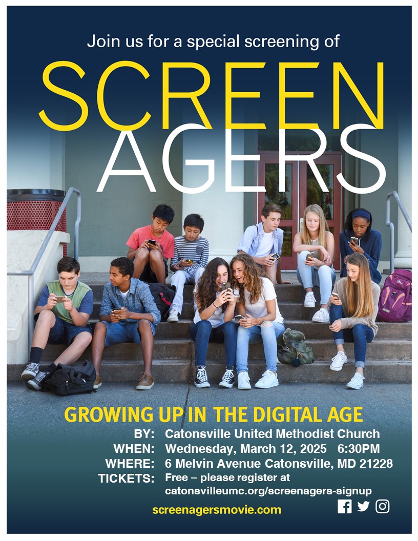 Screenager Movie - Community Viewing and Discussion Panel - Catonsville ...